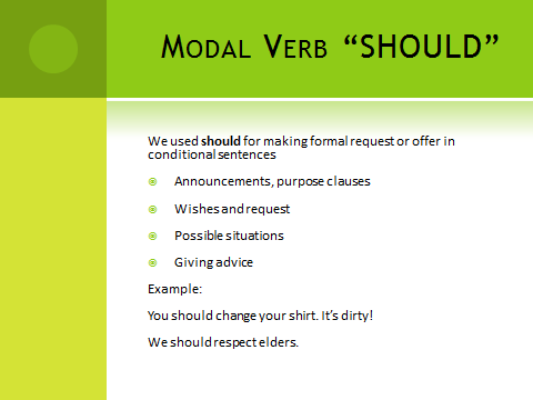 Lesson Plan "Modal Verbs"