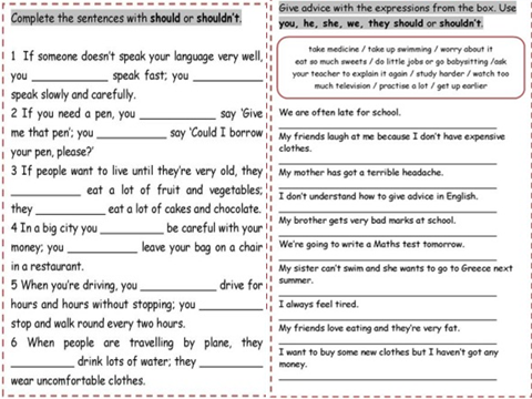 Lesson Plan "Modal Verbs"