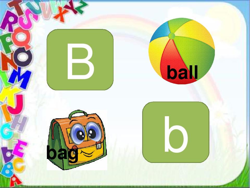 Презентація "Letters Aa, Bb, Cc" | Презентація. Англійська мова